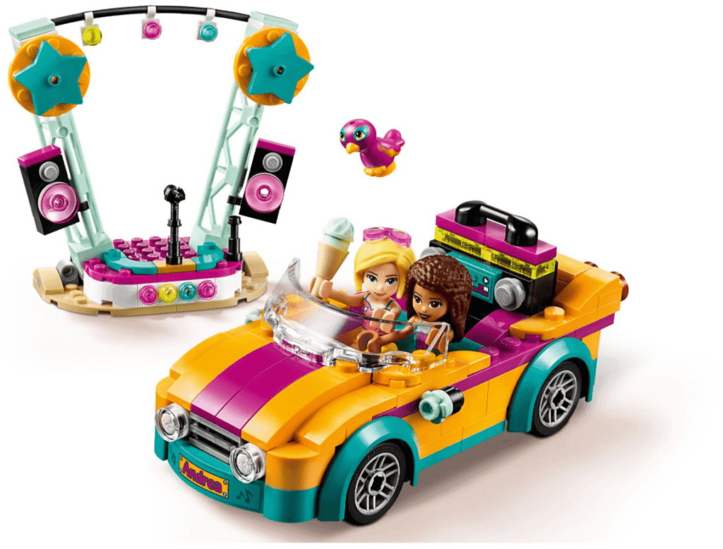 LEGO Huren – 41390 – Andrea’s Car & Stage → Bricks Aholic - LEGO ...