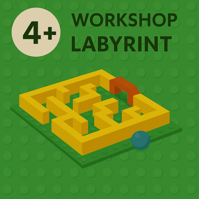 LEGO Workshop: Labyrint – Bricks Aholic – LEGO Verhuur & Events